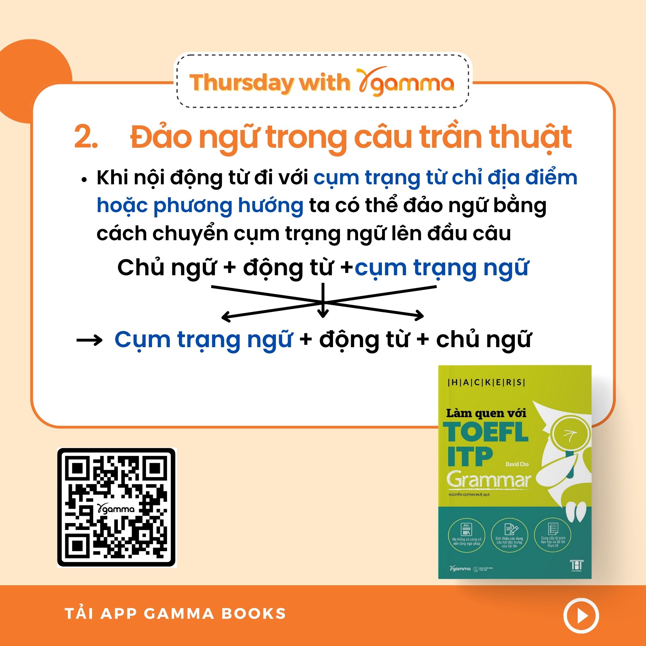 Cấu trúc đảo ngữ trong tiếng Anh